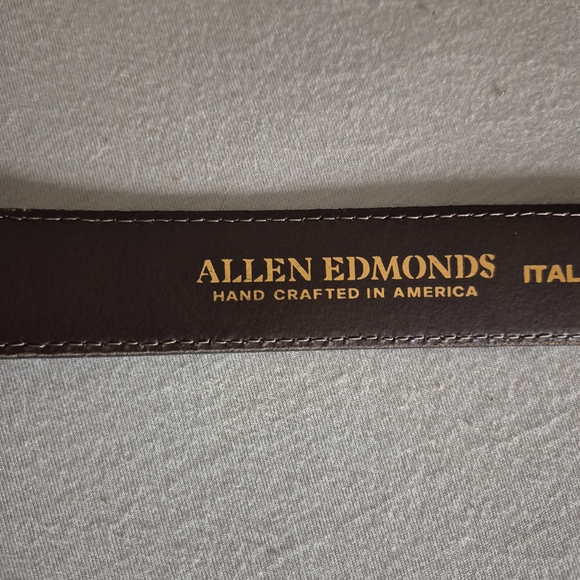 Allen Edmonds | Accessories | Allen Edmonds Calfskin Belt | Poshmark